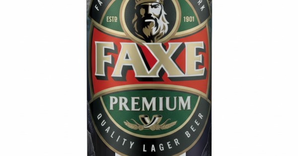 Faxe Danish Lager 12x1L Case | Premium Lager Beer Cans